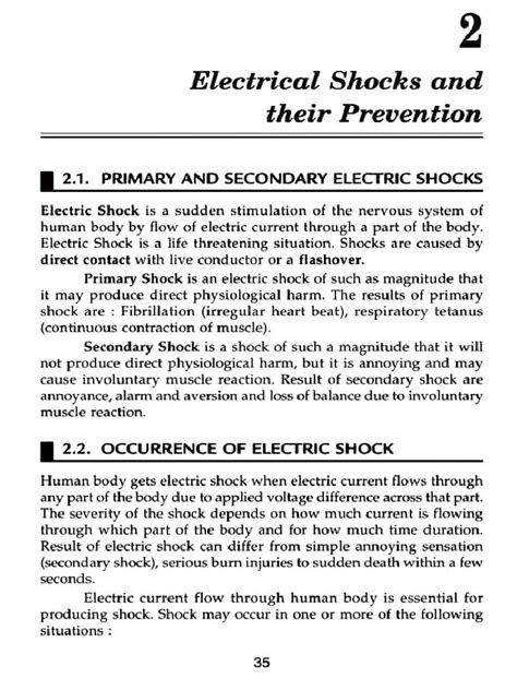 Electrical Safety Chapter 2 Pdf
