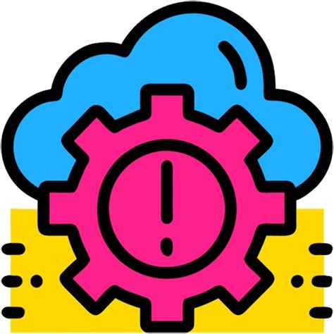 Premium Vector A Cloud Icon Colored Outline