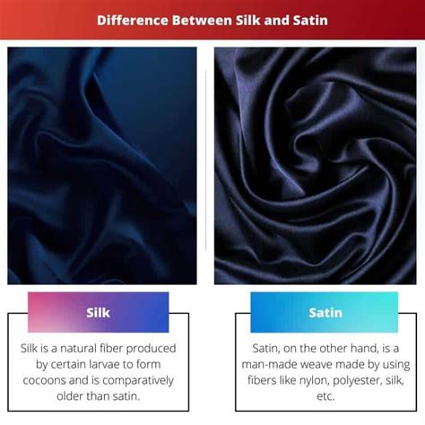 Silk Vs Satin Difference And Comparison
