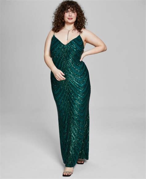 10 Head Turning Plus Size Sequin Cocktail Dresses