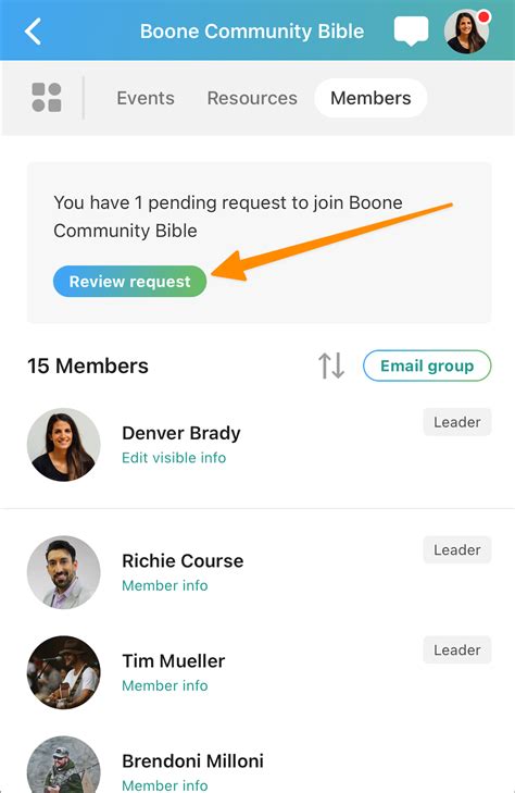 Add Or Remove A Member Church Center
