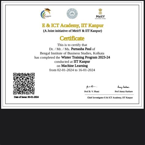 Purnasha Paul On Linkedin Machinelearning Certification Datascience