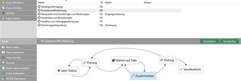 Graphischer Workflow Designer