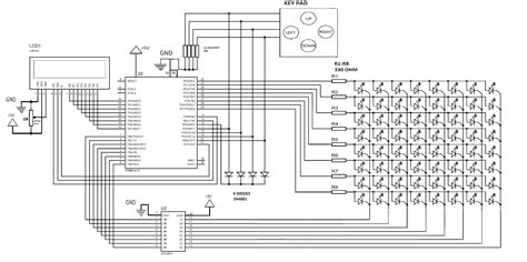 ELECTRONICS MANIA LED DOTMATRIX BASED SNAKE GAME