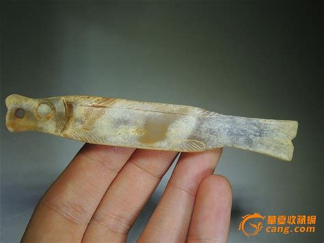 西周玉鱼图片 清代老玉鱼图片 西周高古玉鱼图片 大山谷图库