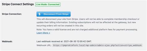 Paid Memberships Pro Connect To Stripe And Set Up Webhooks