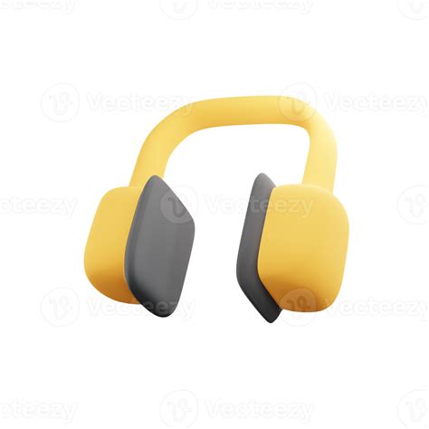 3d Minimal Rendering Headphone 22787175 Png