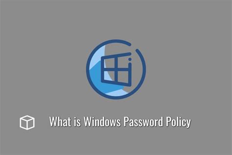 What Is Windows Password Policy Programming Cube