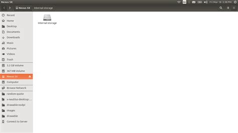 Not Able To Access Files On Android Device In Nautilus From Linux