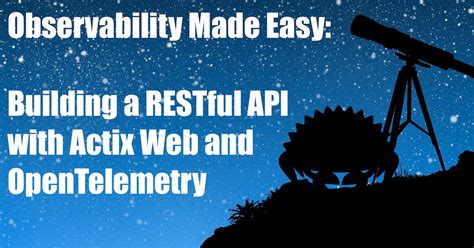 actix web and opentelemetry for observability