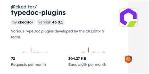 Ckeditortypedoc Plugins Cdn By Jsdelivr A Cdn For Npm And Github