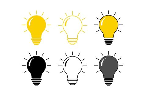 전구 일러스트 벡터 Freepik에서 무료 고품질 벡터를 다운로드하세요 Freepik