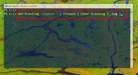How To Delete Windows Log Files With An Event Viewer Command