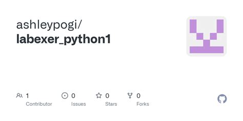 github ashleypogi labexer python1