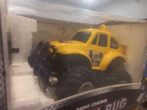 Speed And Racing Beetle Yellow Bug Radio Control Nikko In Original Box
