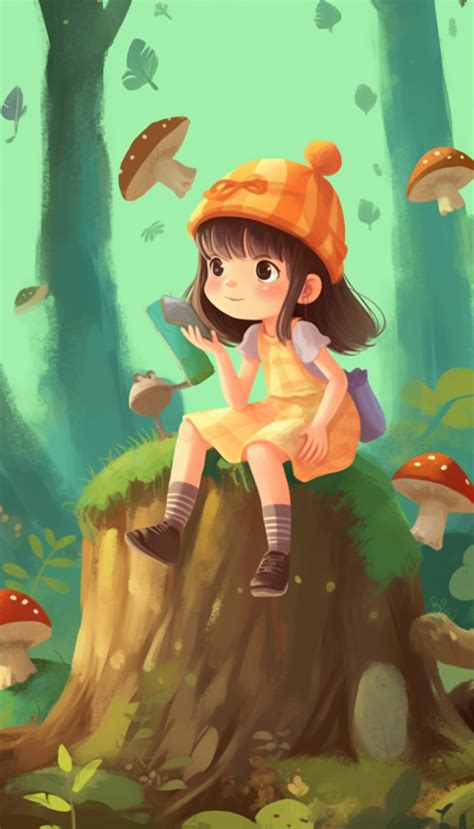 小女孩卡通广告素材 小女孩卡通广告模板 小女孩卡通广告图片下载 设图网