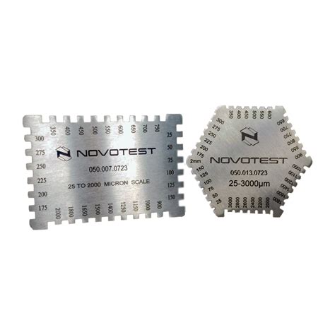Wet Film Combs Novotest Novotest Quality Testing Devices Hardness Tester Flaw Detector