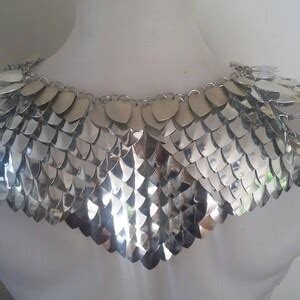 Scalemail Mantle Chain And Scale Mail Adjustable Unisex Etsy
