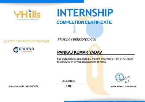 Pankaj Kumar Yadav On Linkedin Development Yhills