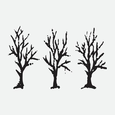 Naked Tree Vector Art Icons And Graphics For Free Download