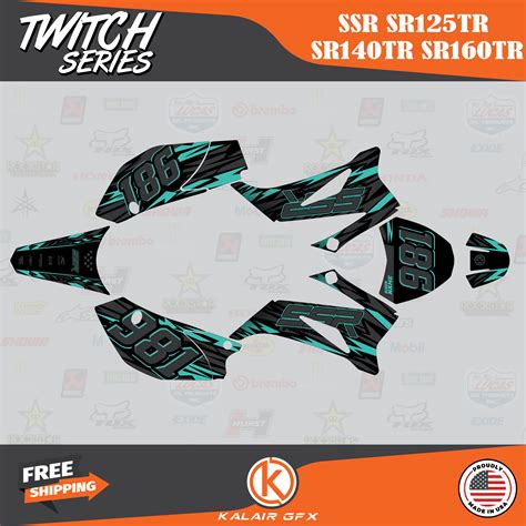 Kalair Gfx Graphics Kit For Ssr Sr160tr 2021 Twitch Series