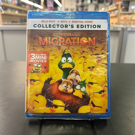 Migration Blu Ray Dvd 3 New Minion Mini Movies New Sealed Ebay