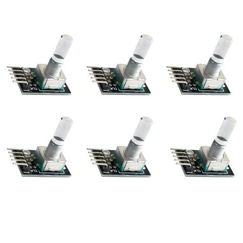 Generic 6pcs 5v Rotary Encoder Module Brick Sensor Development For Arduino Ky 040