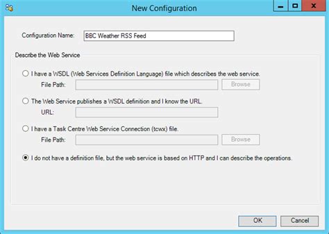 How To Configure The Web Service Connector Tool For Rss Feeds