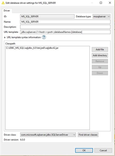 Configuration Node Microsoft Sql Serverc Connector Knime Analytics Platform Knime Community