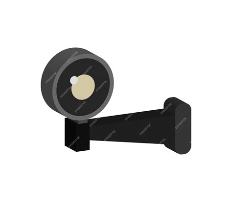 Premium Vector Three Dimensional Security Camera