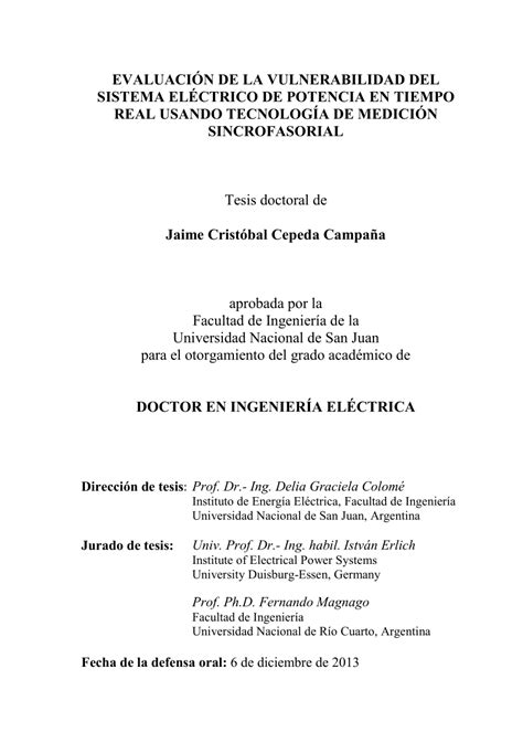Pdf Real Time Vulnerability Assessment Of Electric Power Systems Using Synchronized Phasor