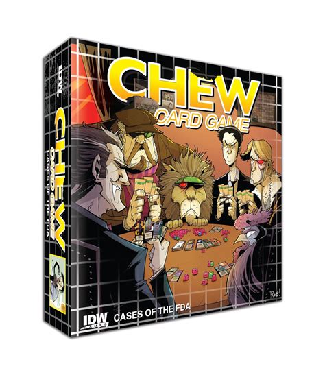 The Chew Card Game From Idw Games Releases In May Fangirlnation Magazine