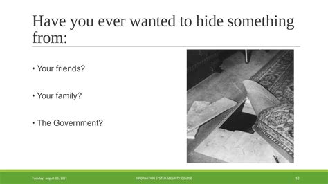 Chapter 6 Information Hiding Steganography Ppt