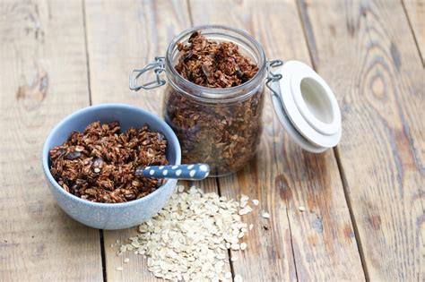 Premium Photo Granola In Bowl