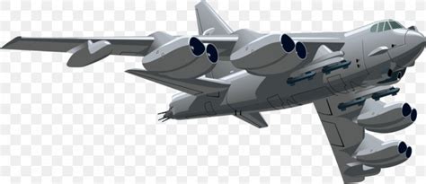 Boeing B 52 Stratofortress Airplane Bomber Aircraft Vector Graphics