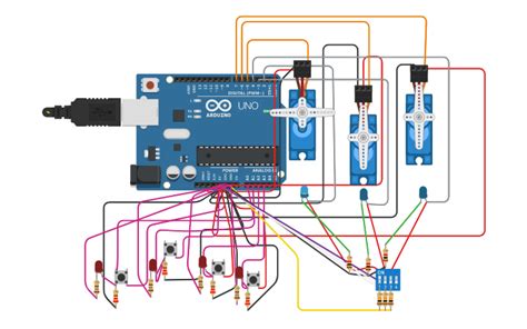 Circuit Design Proyecto Act 36 Tinkercad