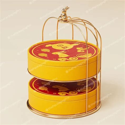 Tancy New Design Luxury Custom Tinplate Mooncake Package Box Metal Iron