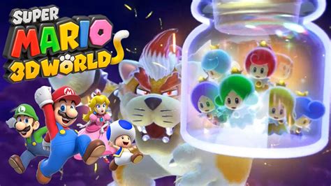 Super Mario 3d World Lets Play Together Part 1 Youtube