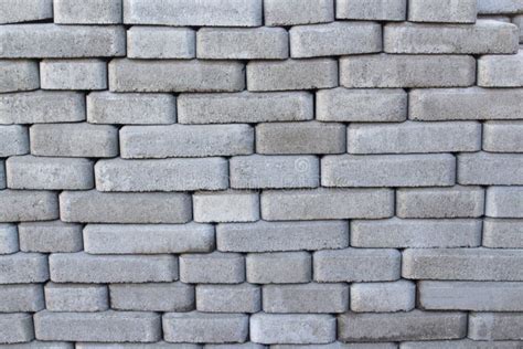 Defocus Brick Tiles Stacked On A Pallet Gray Pavement Bricks For
