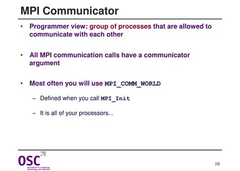 ppt parallel programming with mpi day 1 powerpoint presentation