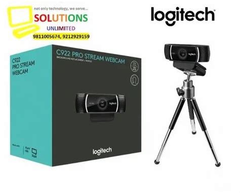 Black P Logitech C Pro Stream Webcam With Tripod Up To X Pixels At