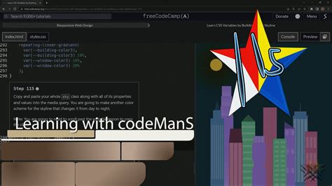 learn css freecodecamp learn css variables by building a city skyline