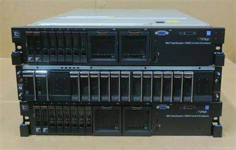Ibm Flashsystem V9000 2x Control Enclosure 9848 Ac2 Storage Enclosure