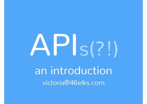 Elixir And Apis Presentation At Elixirconf 2016 Pdf