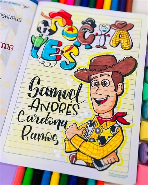 Caratula De Toy Story Portadas De Toy Story Portadas De Cuadernos