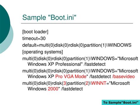 PPT Windows XP Boot Process PowerPoint Presentation Free Download ID 74571