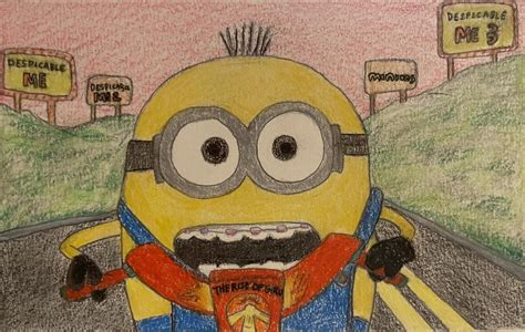 Despicable Me Minion Drawing
