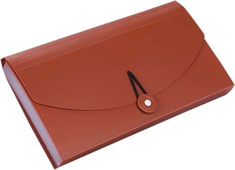 Mini Expanding File Folder Plastic Expanding File Wallet Pockets