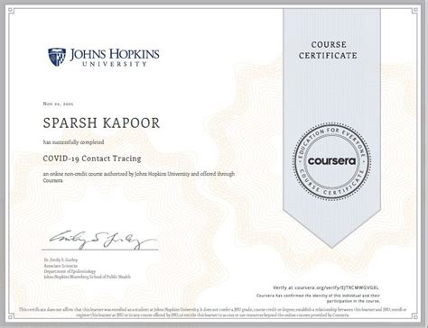 Sparsh Kapoor On Linkedin Coursera