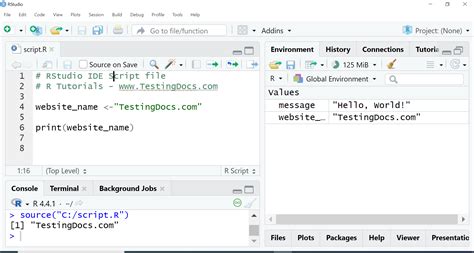 Install RStudio Desktop On Windows TestingDocs